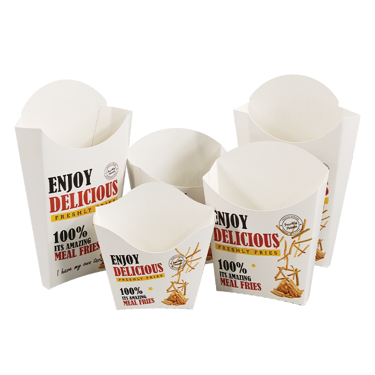 Customized Fast Food Packaging Fried Chicken French Fries Disposable ...